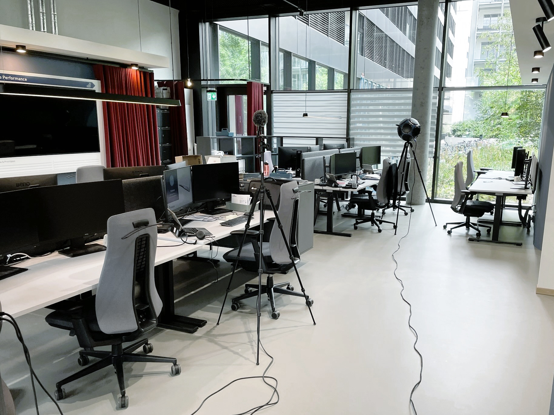 Acoustics for Wincasa's open-plan office in Basel